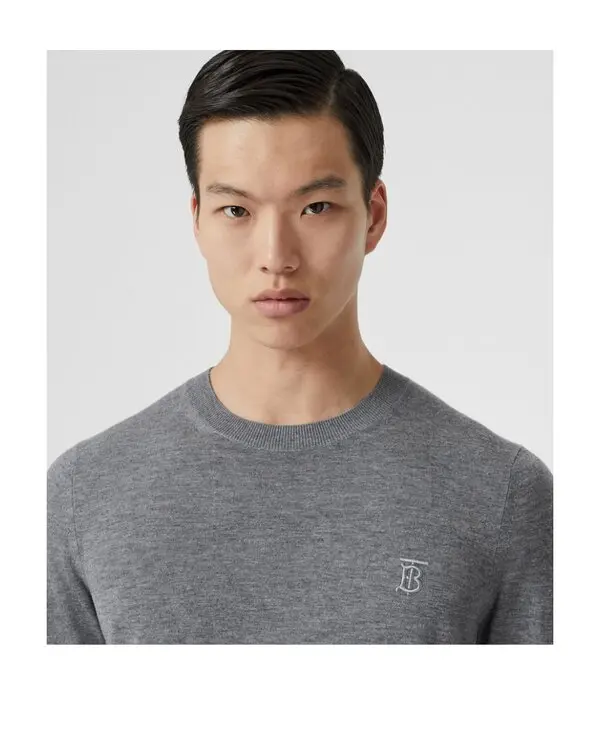 Burberry Monogram Motif Short Style Pullover