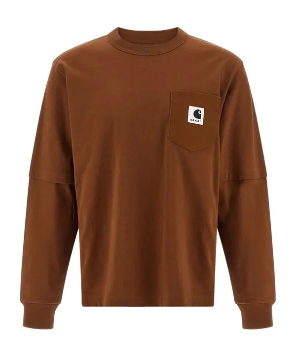 Sacai Capsule Pocket Long Sleeve T-shirt