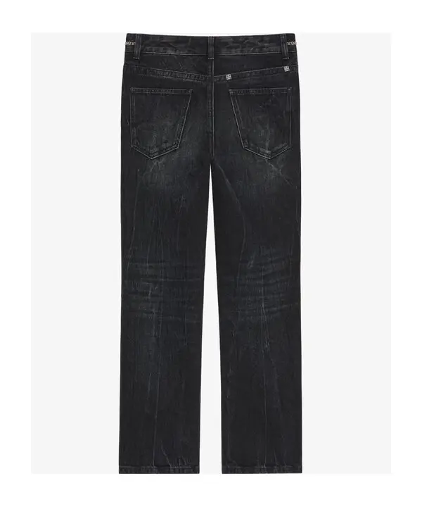 Givenchy Chain Detailed Bootcut Jeans