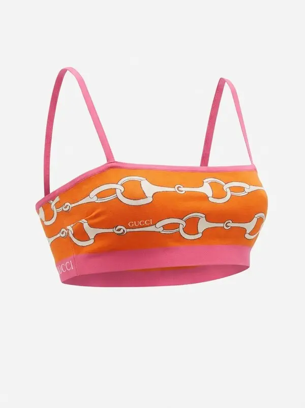 Gucci Horsebit Printed Sling