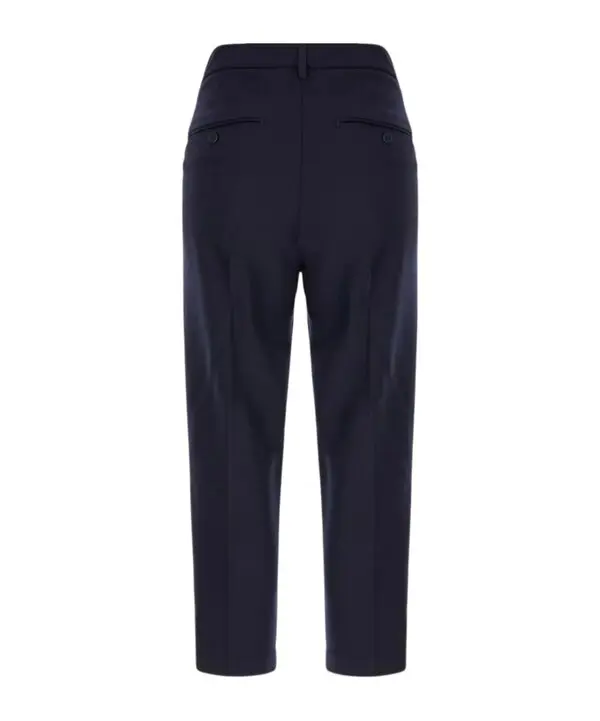 DONDUP Straight-leg Tailored Trousers - Black
