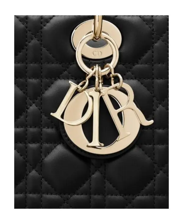 Dior Medium Lady Bag - Black