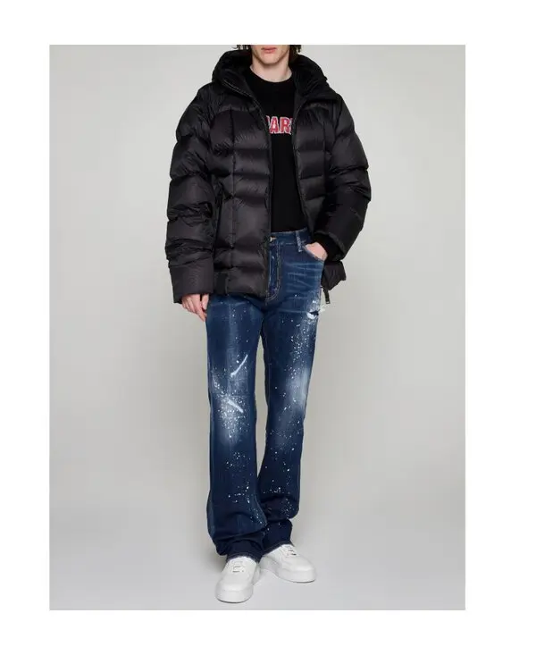 Dsquared2 Twimphony Logo Patch Distressed Jeans
