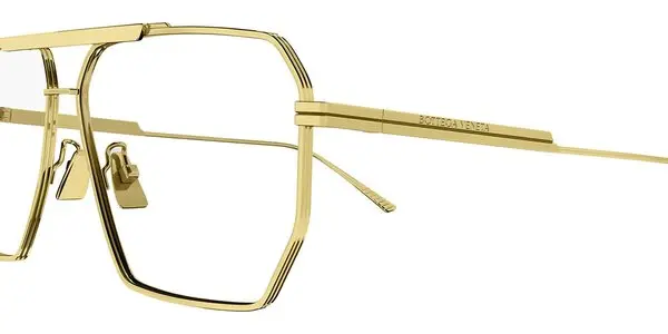 Bottega Veneta Aviator Frame Eyeglasses