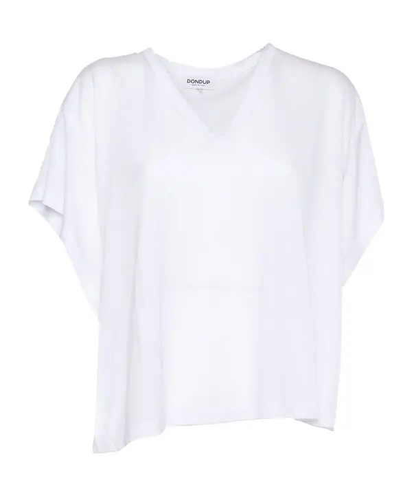 DONDUP V-neck Wide Short-sleeved T-shirt
