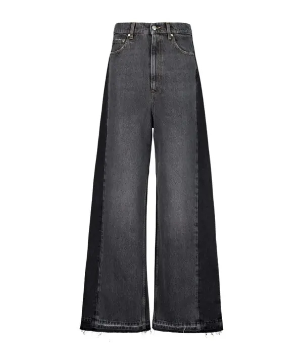 Stella McCartney Two-tone Wide-leg Jeans