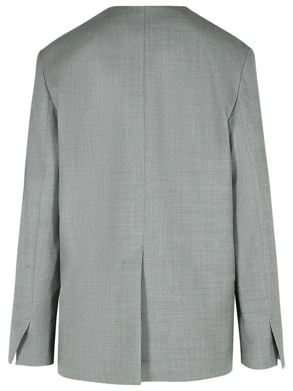 LOULOU STUDIO V-neck Double-breasted Suit Jacket