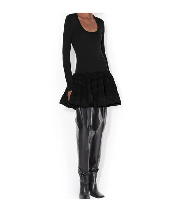 Alaïa Crinoline Knit Mini Dress