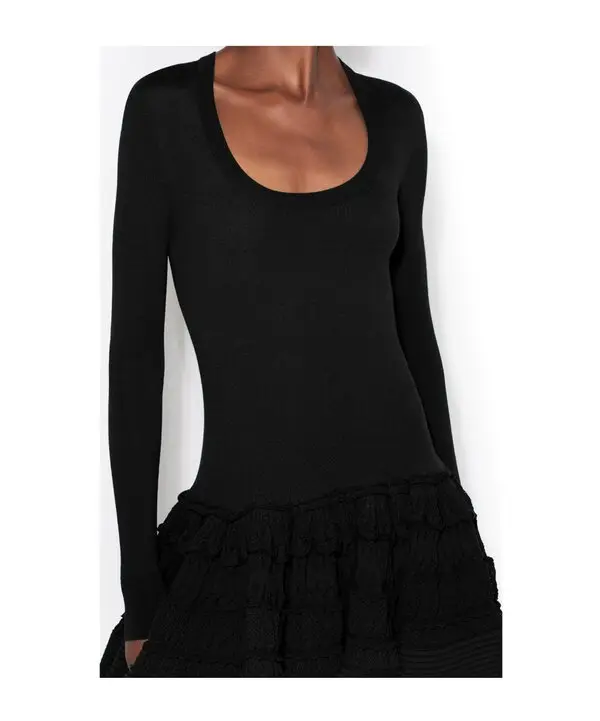 Alaïa Crinoline Knit Mini Dress