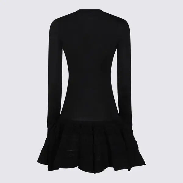 Alaïa Long-sleeved Crinoline Dress