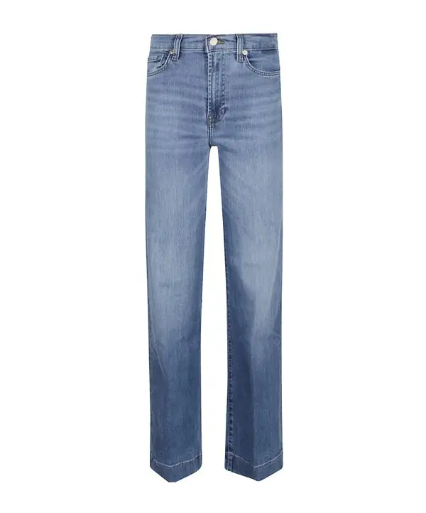 7 For All Mankind Straight-leg Jeans - Blue