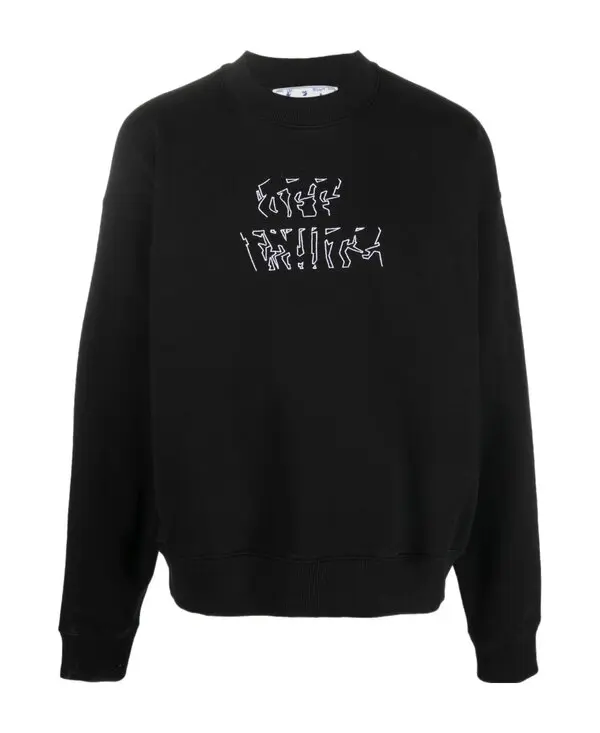 Off-White Arrows-motif Long-sleeve Sweatshirt