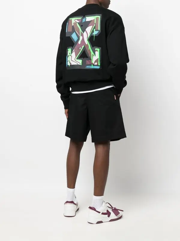 Off-White Arrows-motif Long-sleeve Sweatshirt