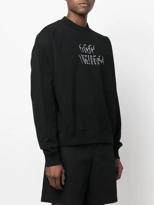 Off-White Arrows-motif Long-sleeve Sweatshirt