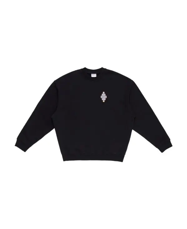 MARCELO BURLON COUNTY OF MILAN Signature Cross Motif Sweatshirt - Black