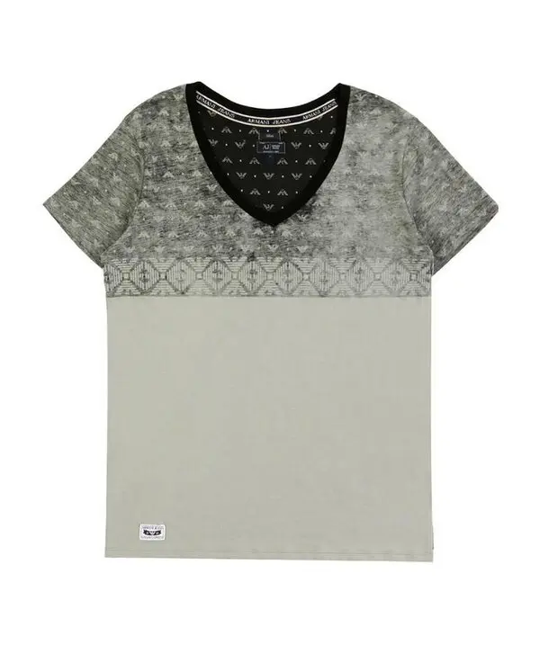 Emporio Armani V-collar Short-sleeved T-shirt