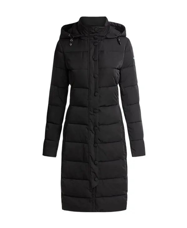 Emporio Armani Quilted Hooded Down Jacket