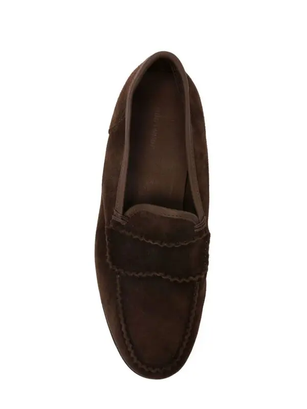 John Lobb Round Toe Loafers - Black
