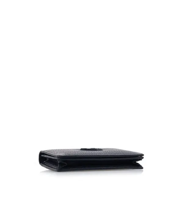DIESEL® Logo-plaque Cardholder - Black