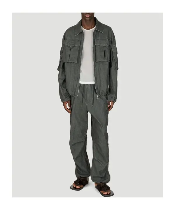 Dries Van Noten Drawstring Cargo Pants