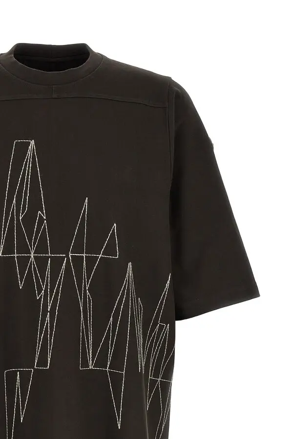 Moncler Rick Owens Short Sleeve Crewneck T-shirt