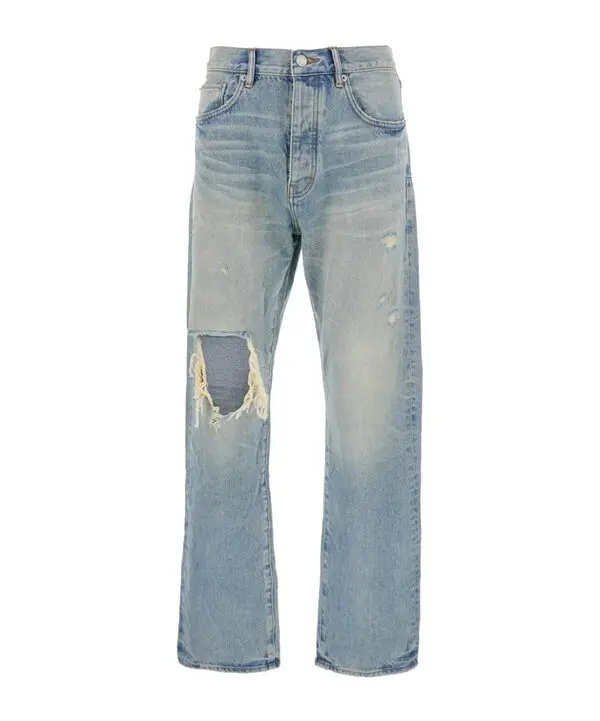 PURPLE BRAND Wide Leg Jeans - Light Blue
