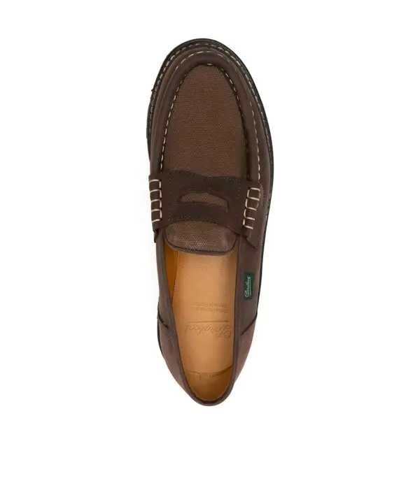 Paraboot Leather Penny Loafers - Gringo