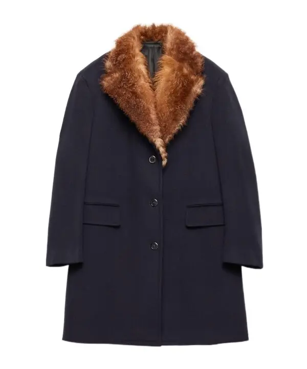 Prada Single-breasted Long Coat