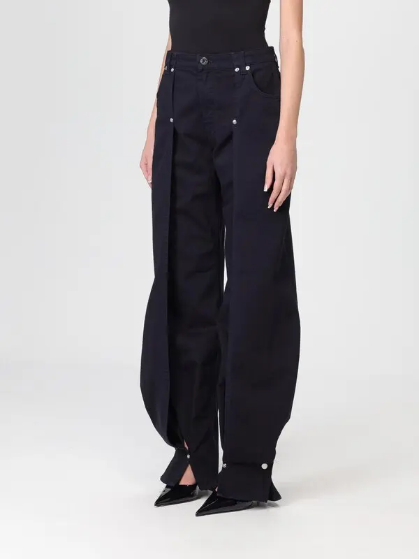 JEAN PAUL GAULTIER Snap Button Denim Jeans