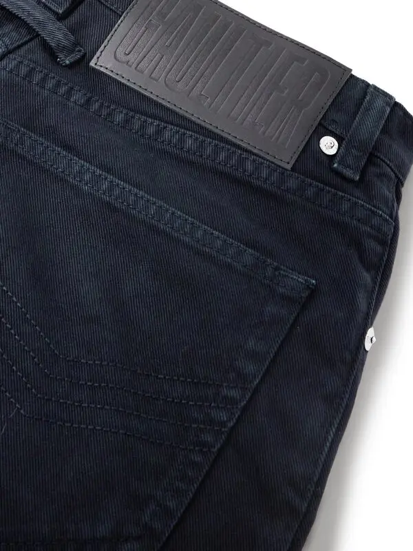 JEAN PAUL GAULTIER Snap Button Denim Jeans