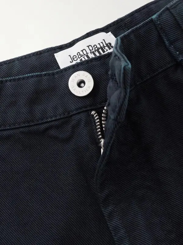 JEAN PAUL GAULTIER Snap Button Denim Jeans