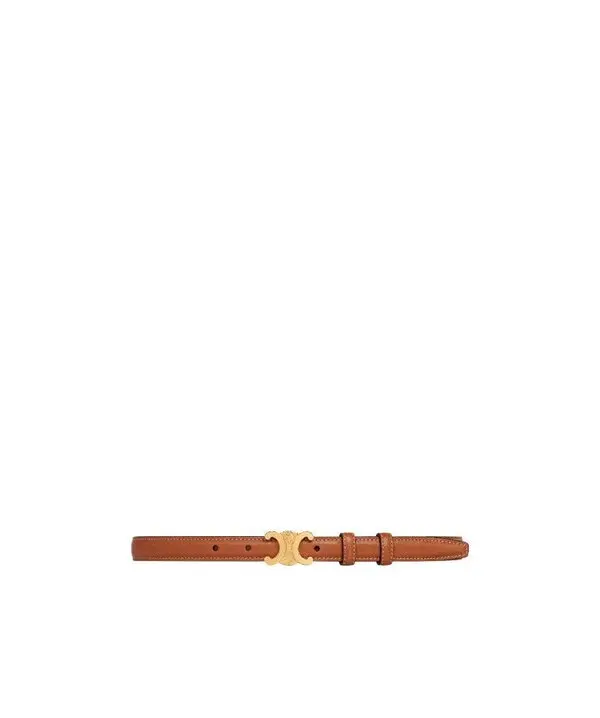 Celine Triomphe Belt - Brown