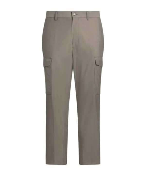 Etro Logo-patch Cargo Trousers - Grey