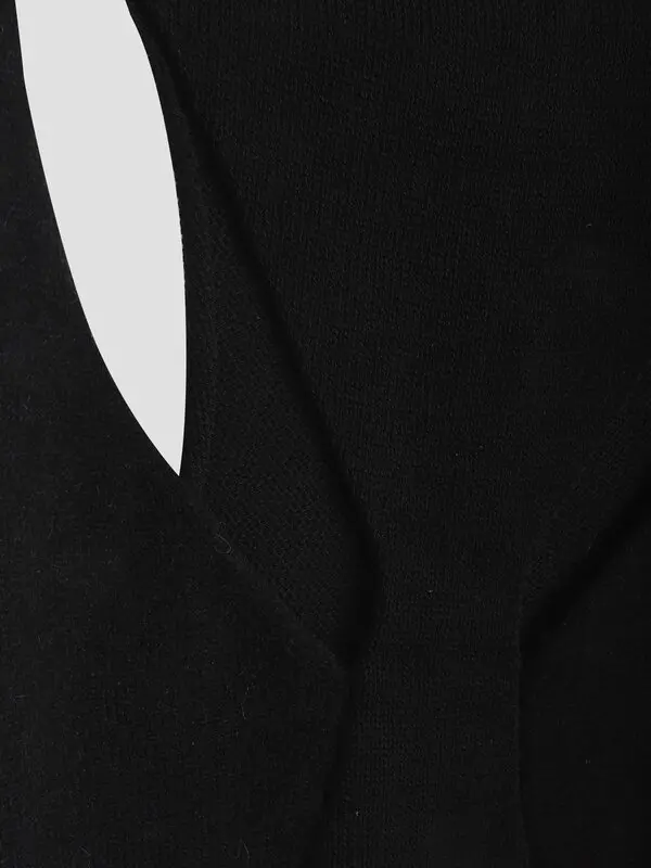Rick Owens Round Neck Sleeveless Vest
