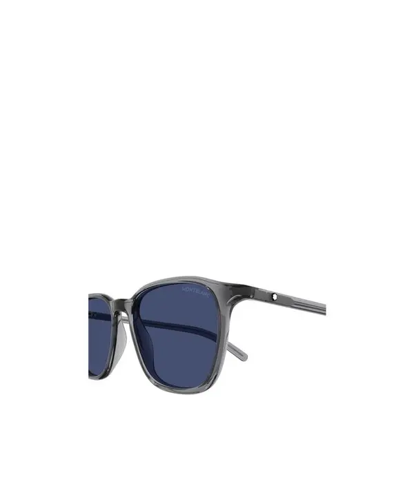 Montblanc Eyewear Square Frame Sunglasses - Grey