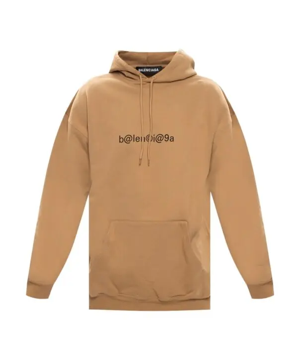 Balenciaga Logo Print Hoodie - No
