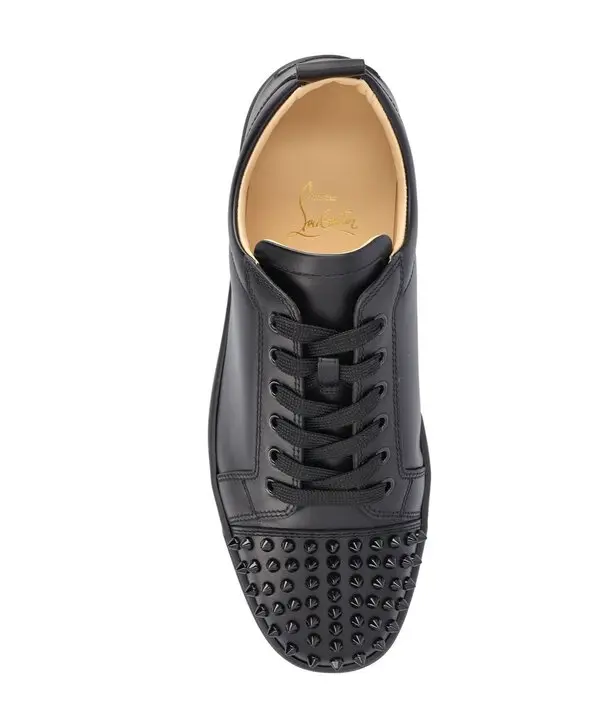 CHRISTIAN LOUBOUTIN Studded Lace-up Sneakers