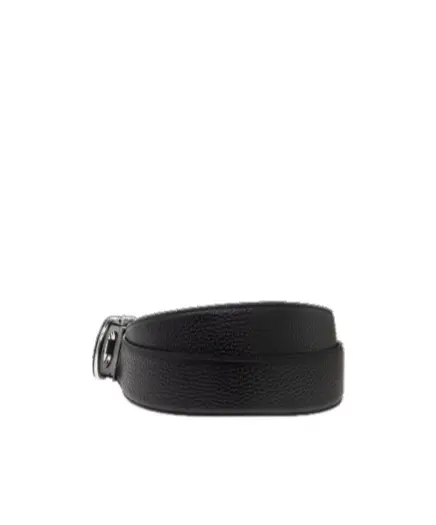 FERRAGAMO Gancini Buckle Reversible Belt - Black