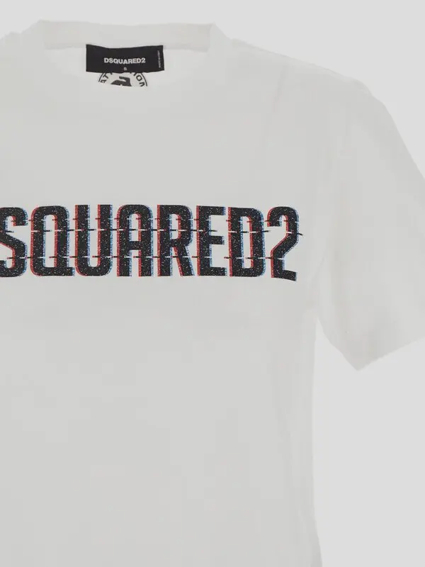 Dsquared2 Logo Printed Crewneck T-shirt