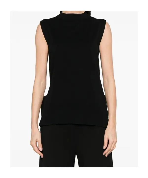 Sacai Knitted Patchwork Vest