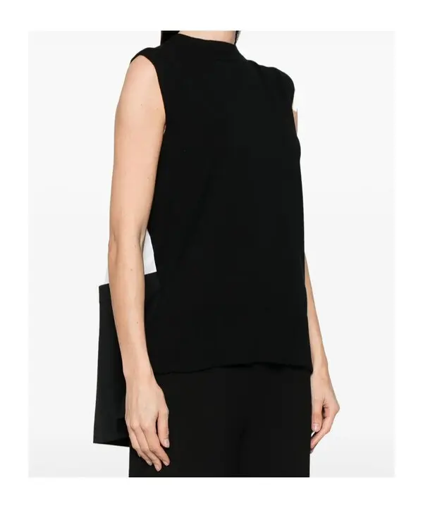 Sacai Knitted Patchwork Vest