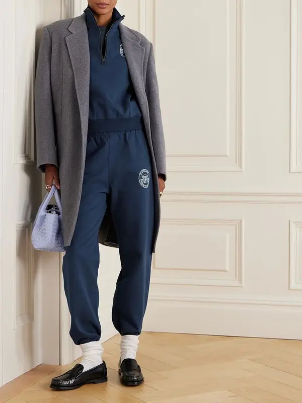 SPORTY  RICH Sporty & Rich Vendome Resort Printed Sweatpants