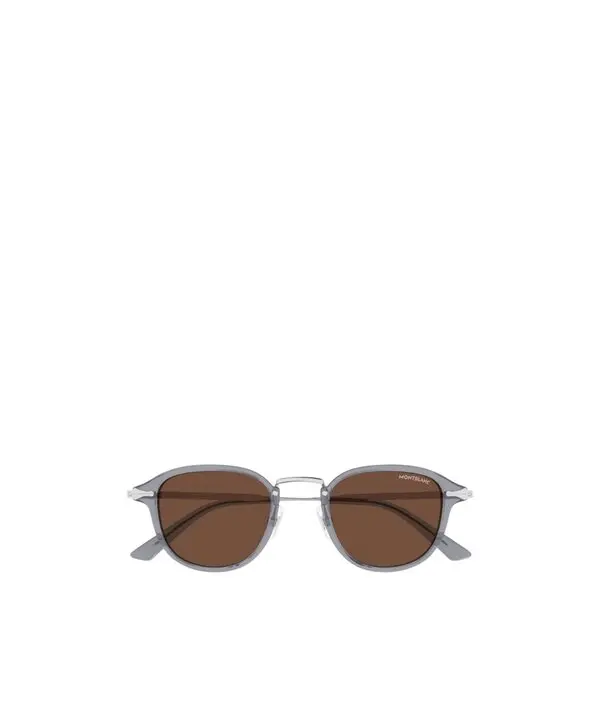 Montblanc Eyewear Round Frame Sunglasses - Green