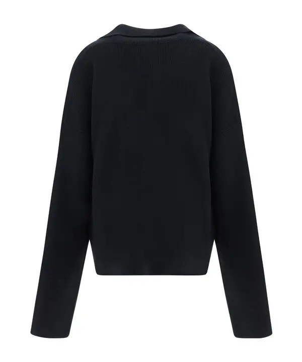 AMI Paris De Coeur Long-sleeved Knitted Jumper