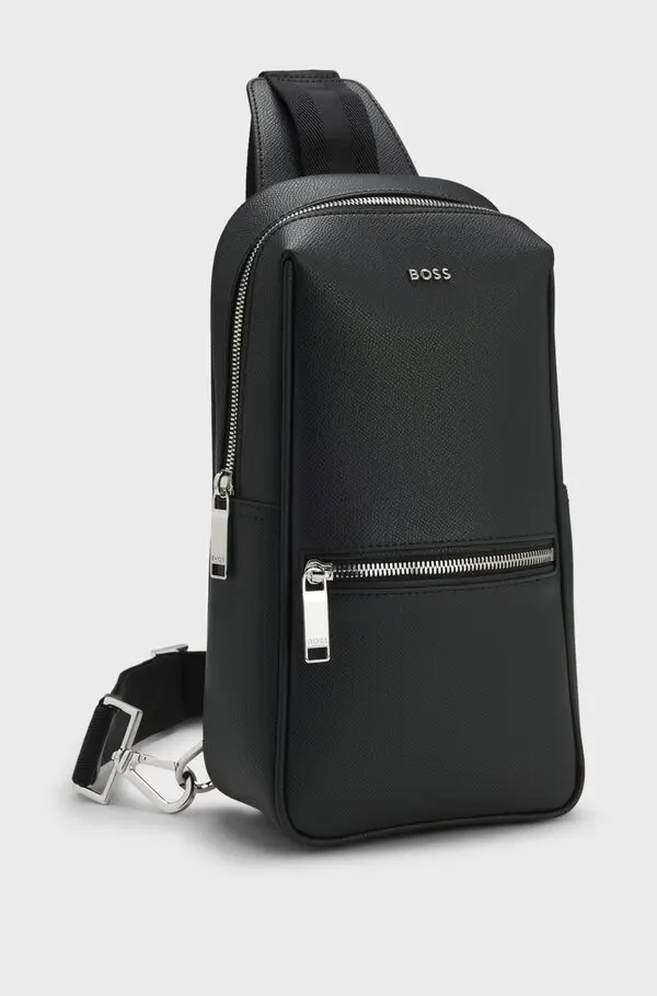 Hugo Boss Zippered Shoulder Bag