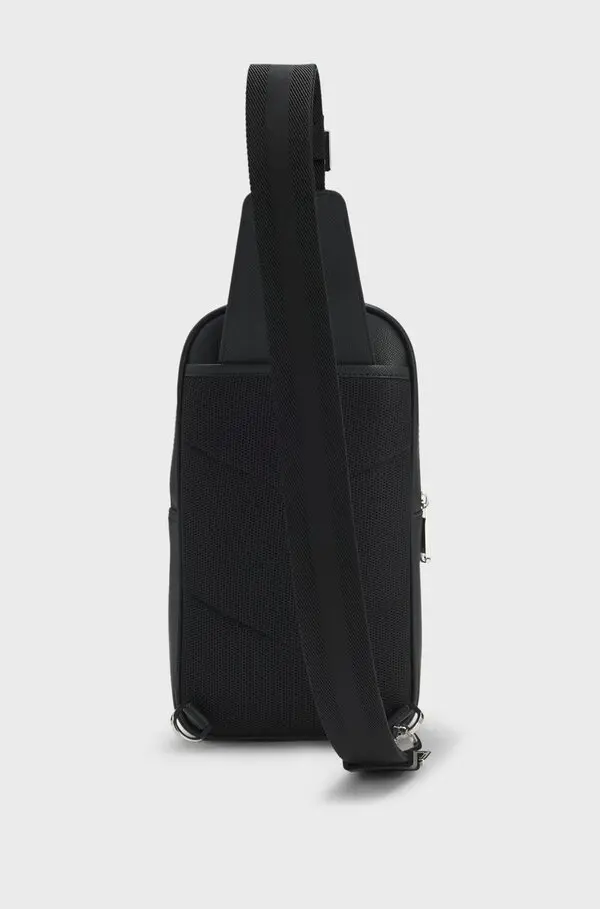 Hugo Boss Zippered Shoulder Bag