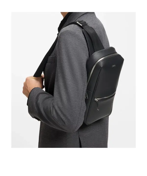 Hugo Boss Zippered Shoulder Bag