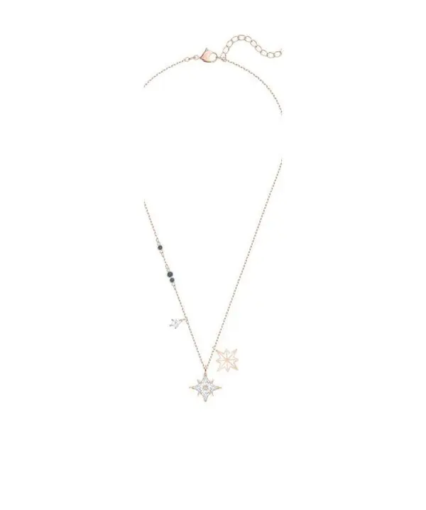 SWAROVSKI Rose Gold Plated Star Motif Necklace - Yellow