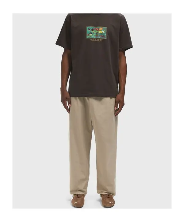 Carhartt Work In Progress Pleated Cotton Trousers - Nude