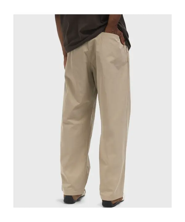 Carhartt Work In Progress Pleated Cotton Trousers - Nude